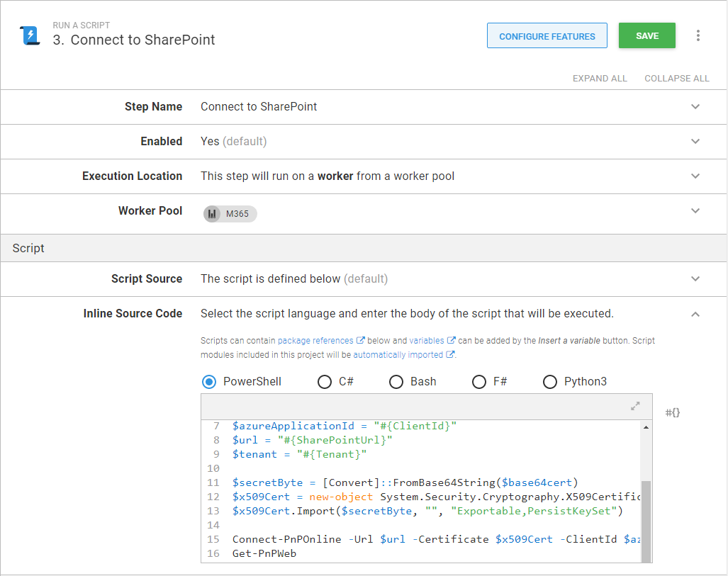 Automating SharePoint Online deployments using Octopus Deploy - SharePoint Config at SharePoint ...
